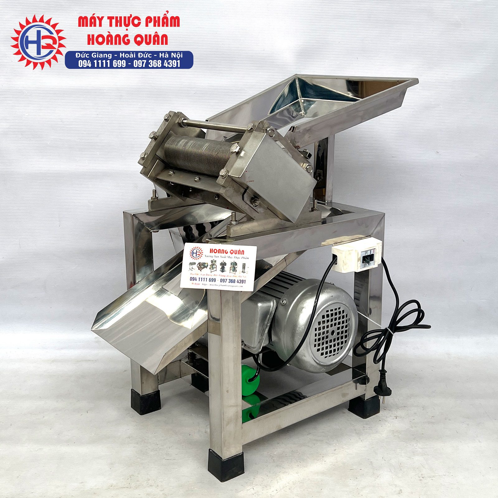 MÁY THÁI BÌ HEO, DA HEO - Máy Thực Phẩm Hoàng Quân